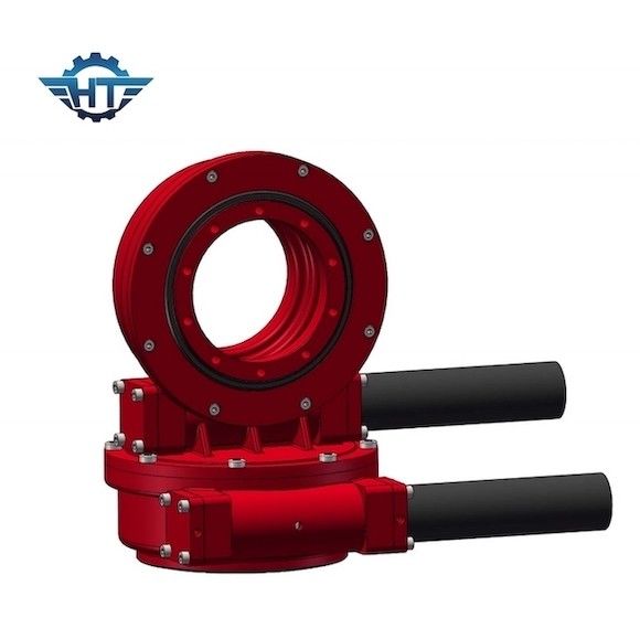 Gear Ratio 78 / 1 SDE12 Dual Axis Slew Drive Biaxial For Dual Axis Sun ...