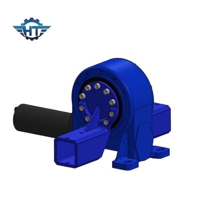VE9 Vertical Worm Gear Small Slew Drive With 12VDC Gear Motor And ...