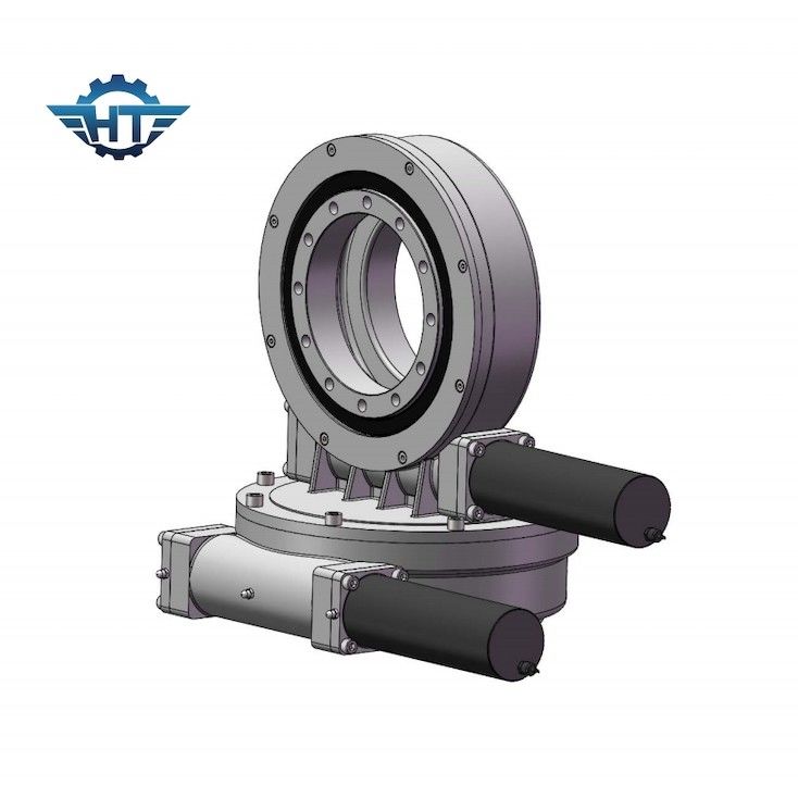 SDE Slew Drive Gearbox, Small Backlash With Nema For Solar Plant And ...