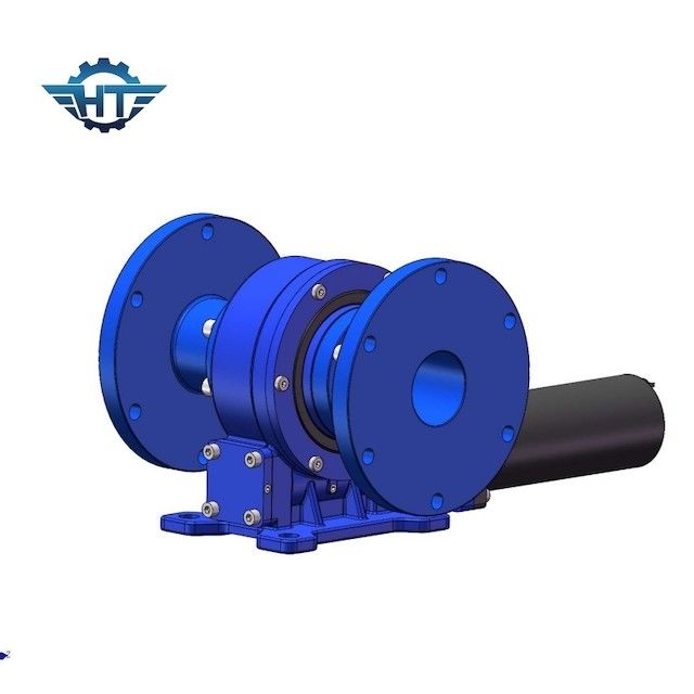 Vertical Low Speed Motor Slewing Drive ISO9001 For Small Ground ...