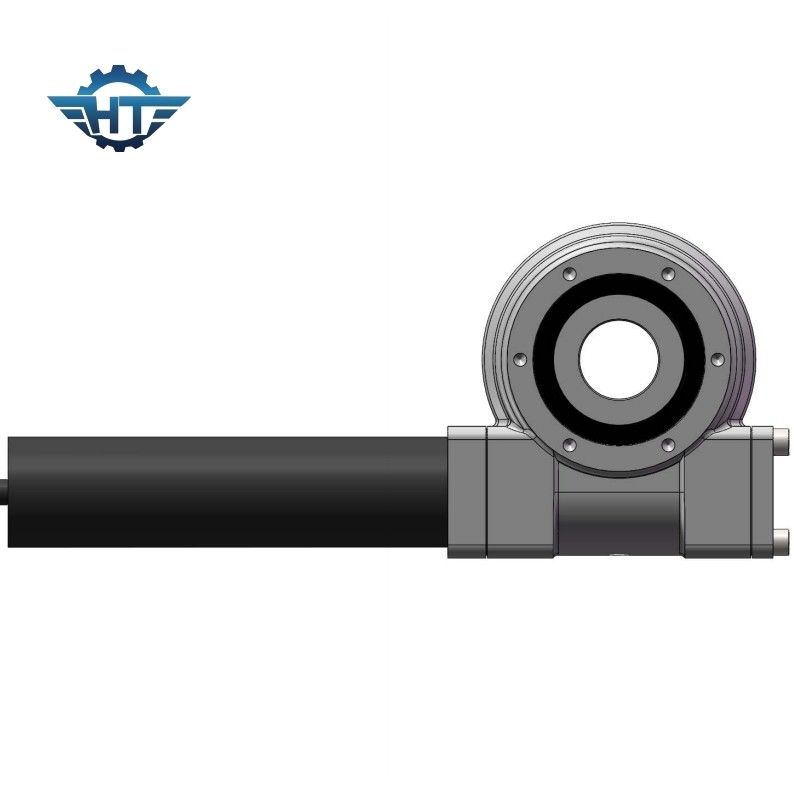 Zero Backlash 9" Worm Gear Slewing Drive With Encoders For Solar Energy