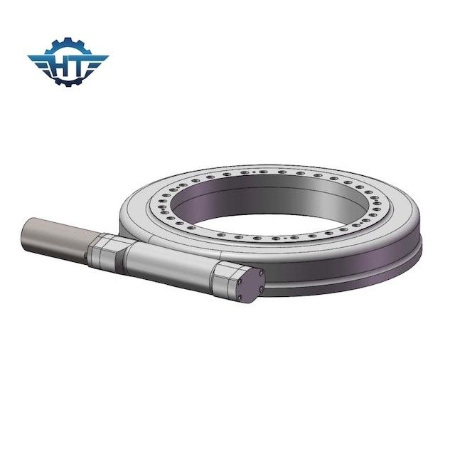 3" Horizontal Worm Drive Slew Ring 50Mn ISO9001 600NM Rated Output Torque