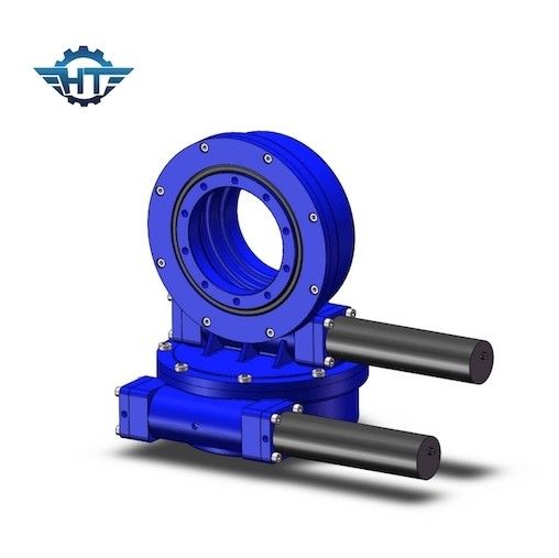3 Inches Worm Drive Slew Ring 600NM Torque For Heliostat Solar Power System