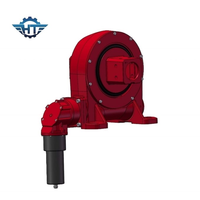 Vertical Installed Hard Stop Inside Slew Drive Gearbox With For Solar ...