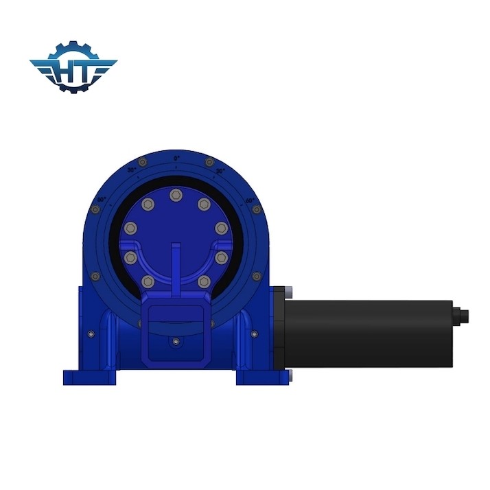 VE9 Slewing Drive With 12VDC Planetary Gearbox For Solar Tracking System