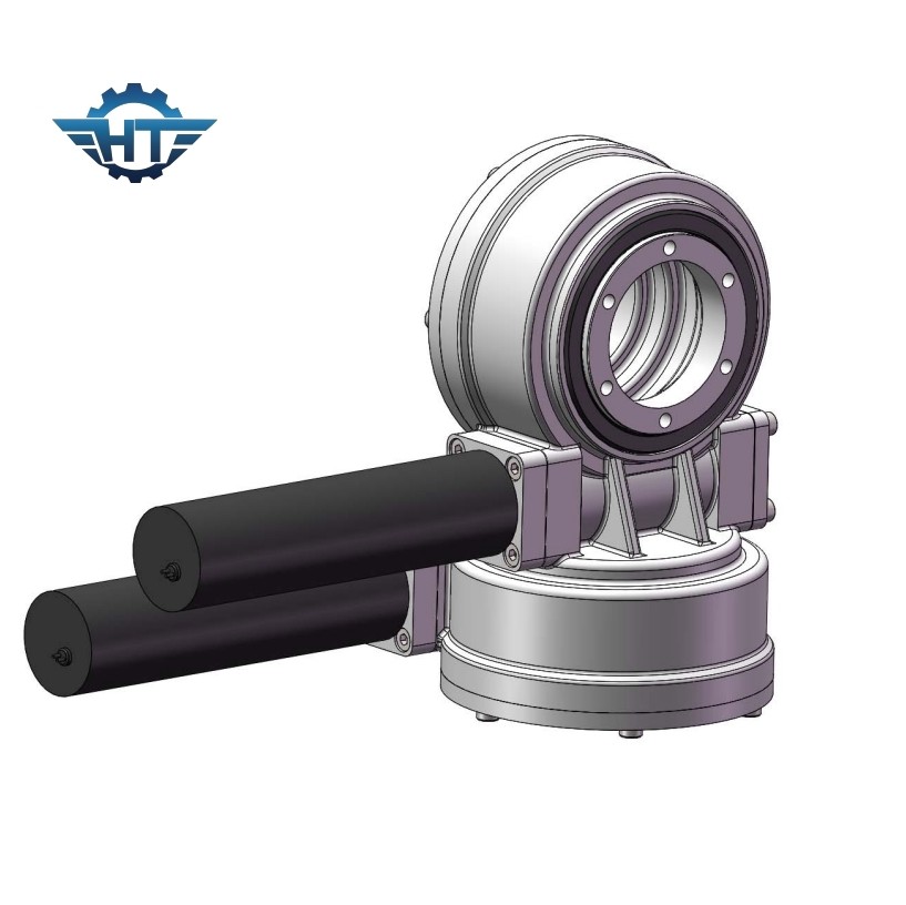 CE Certified 42CrMo Dual Axis Solar Slew Drive for Solar Trackers With ...