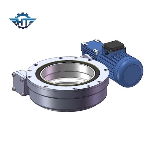 Horizontal Worm Gear Slewing Drive With Self Lock Function For Solar ...