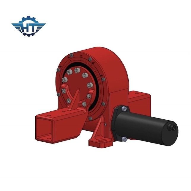 Single Axis C3 Coating Vertical Slewing Drive Gear VE7 For PV Tracking ...