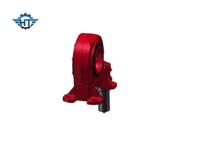 Self Locking Worm Drive With Square Tube For Vertical Single Axis Solar ...