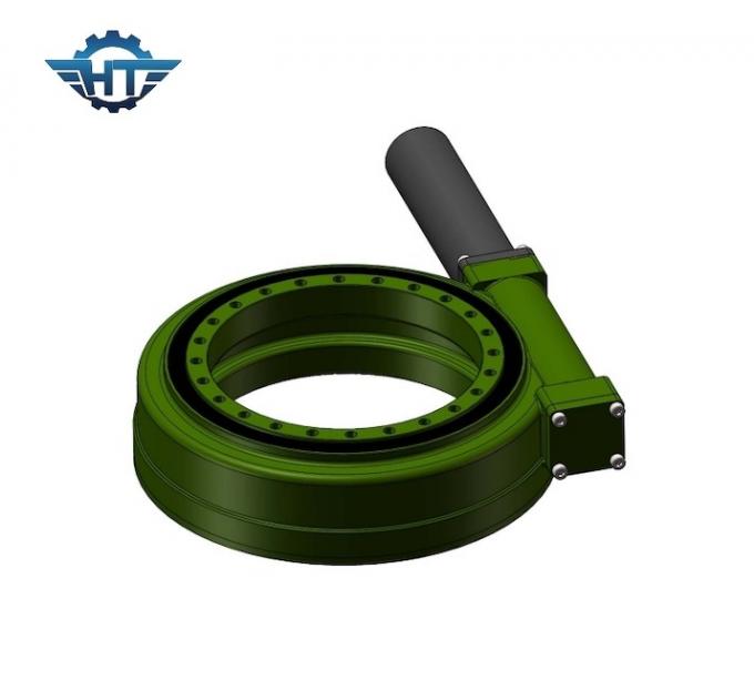 Slow Speed Small Solar Tracker Slewing Drive IP66 For Dual Axis ...